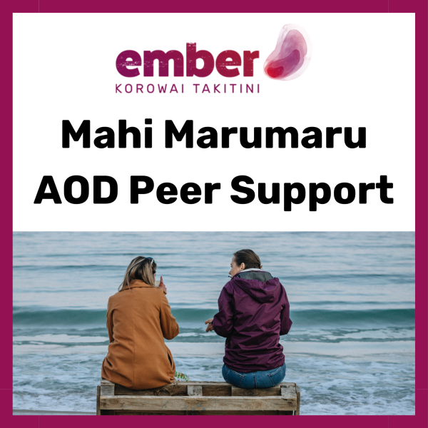 Mahi Marumaru AOD Peer Support » DRIVE Consumer Direction